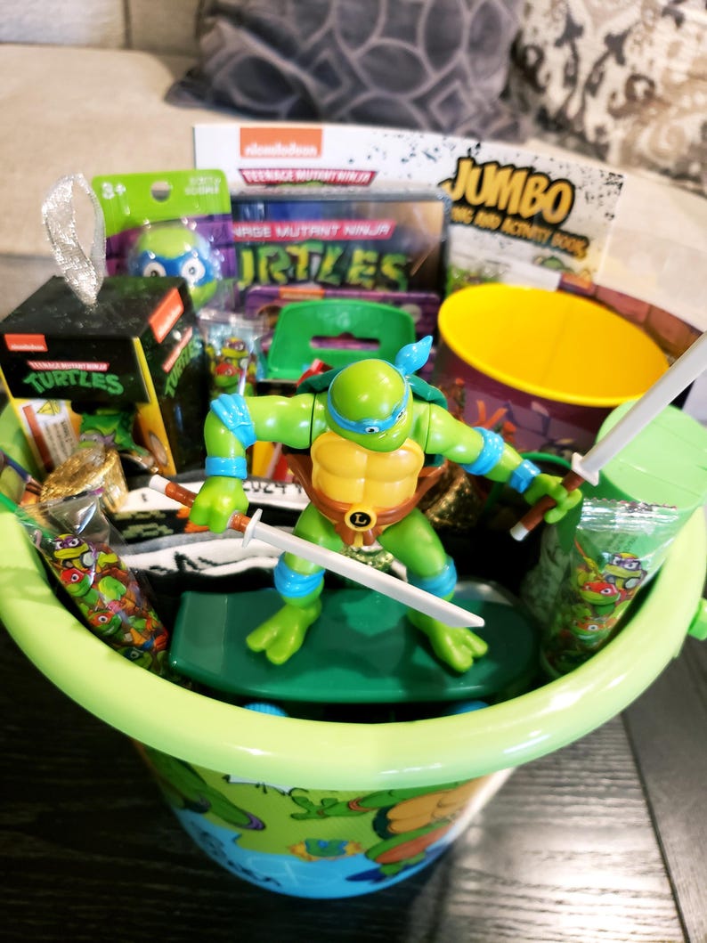 Ninja Turtle Easter Basket - Etsy