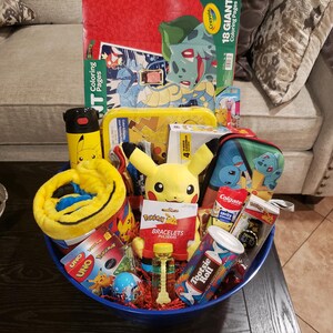 Pokeman Easter Basket - Etsy