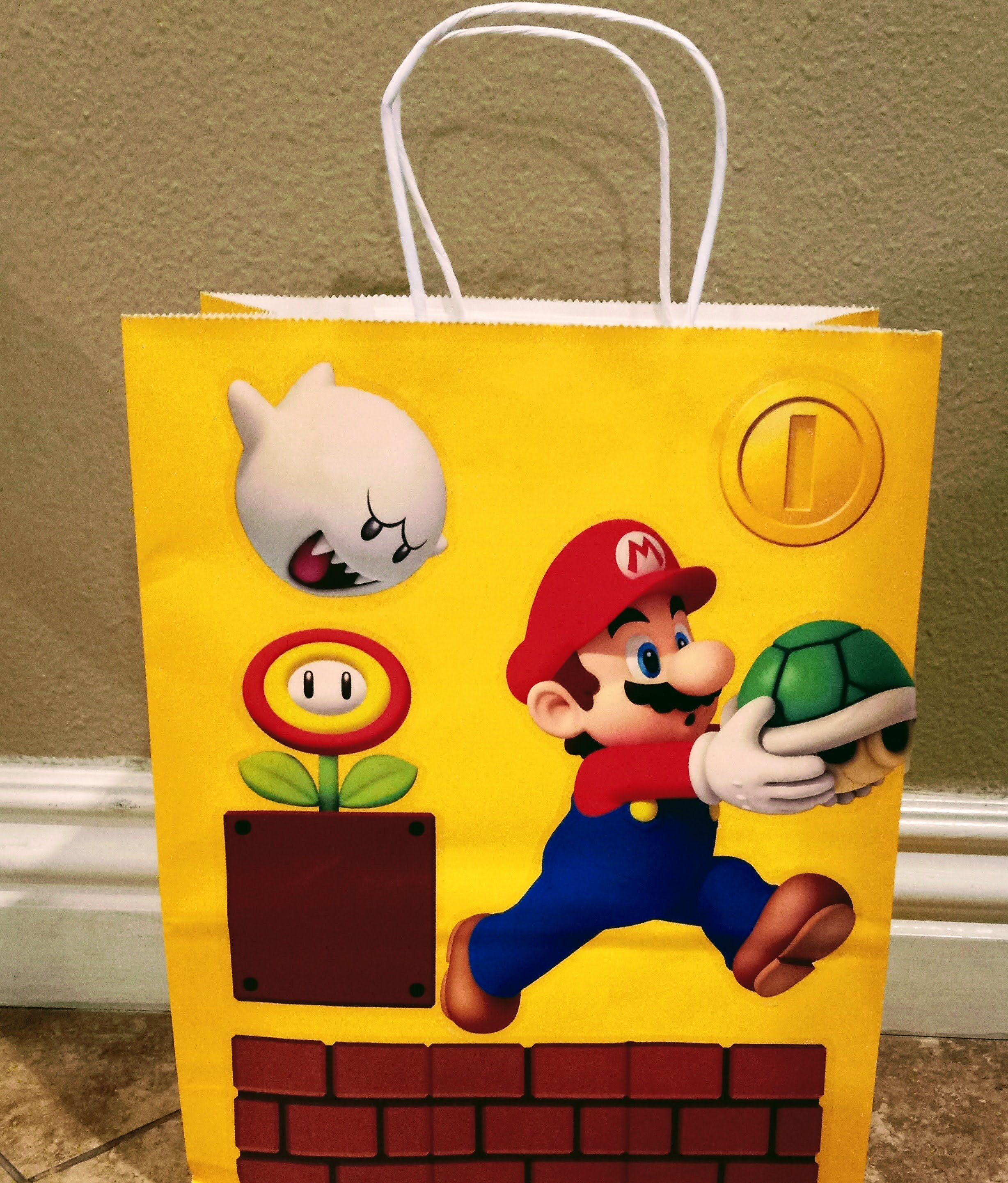 Super Mario Party Favor Bags - Etsy