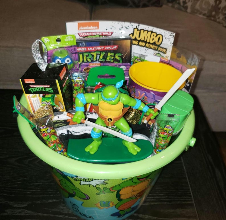 Ninja Turtle Easter Basket - Etsy