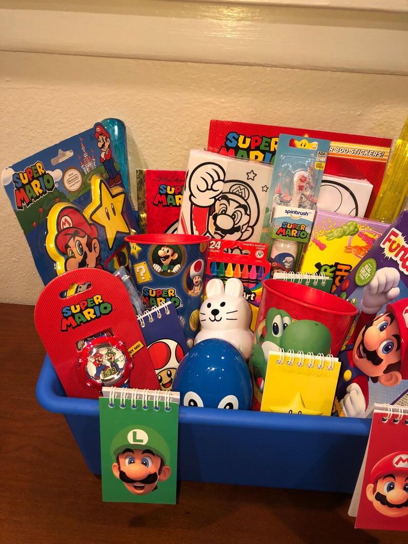 Super Mario Easter Basket - Etsy