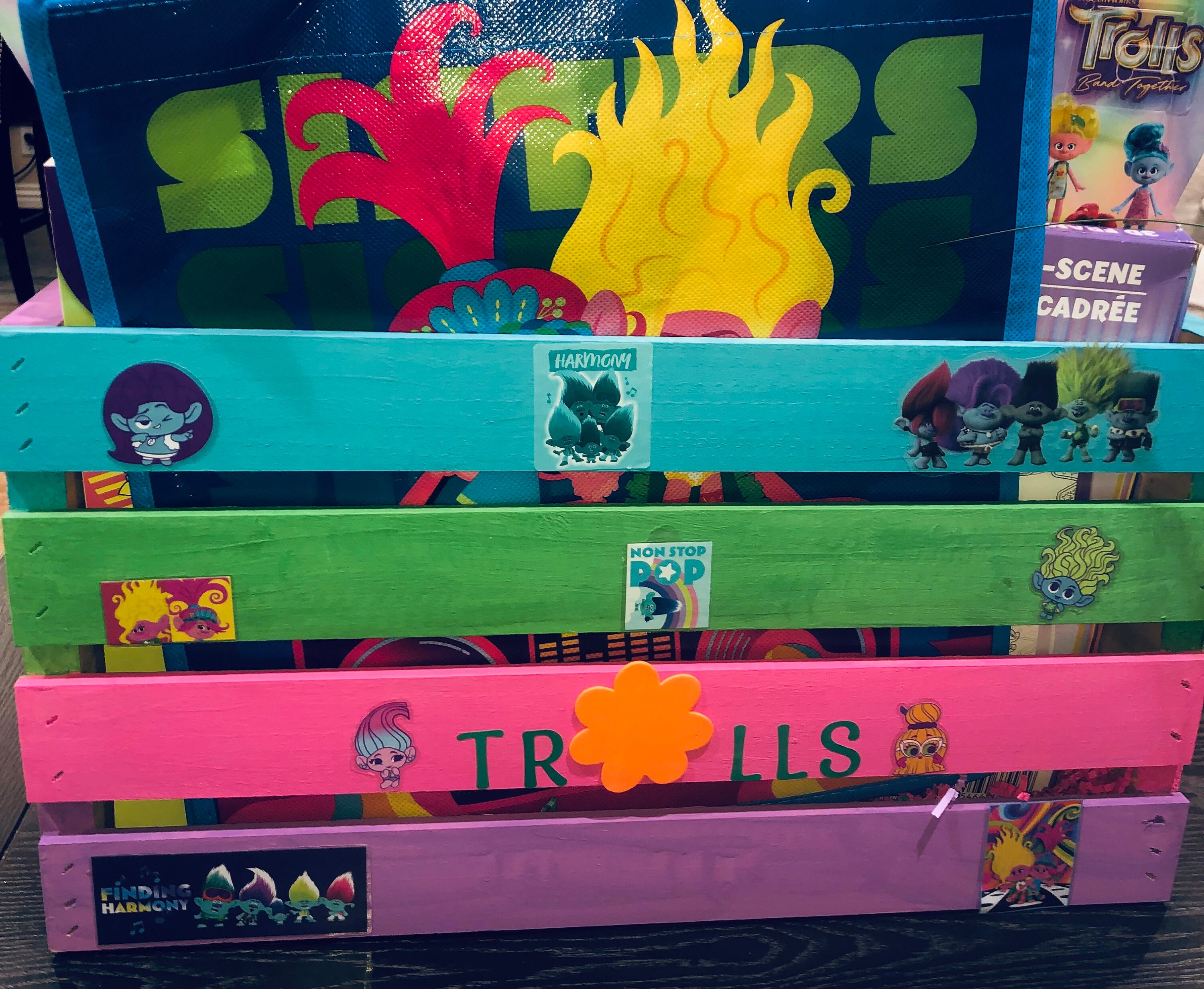 TROLLS EASTER BASKET 18 Item - Etsy