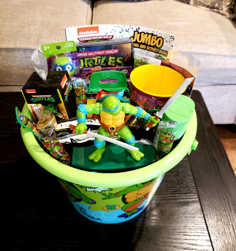 Ninja Turtle Easter Basket - Etsy