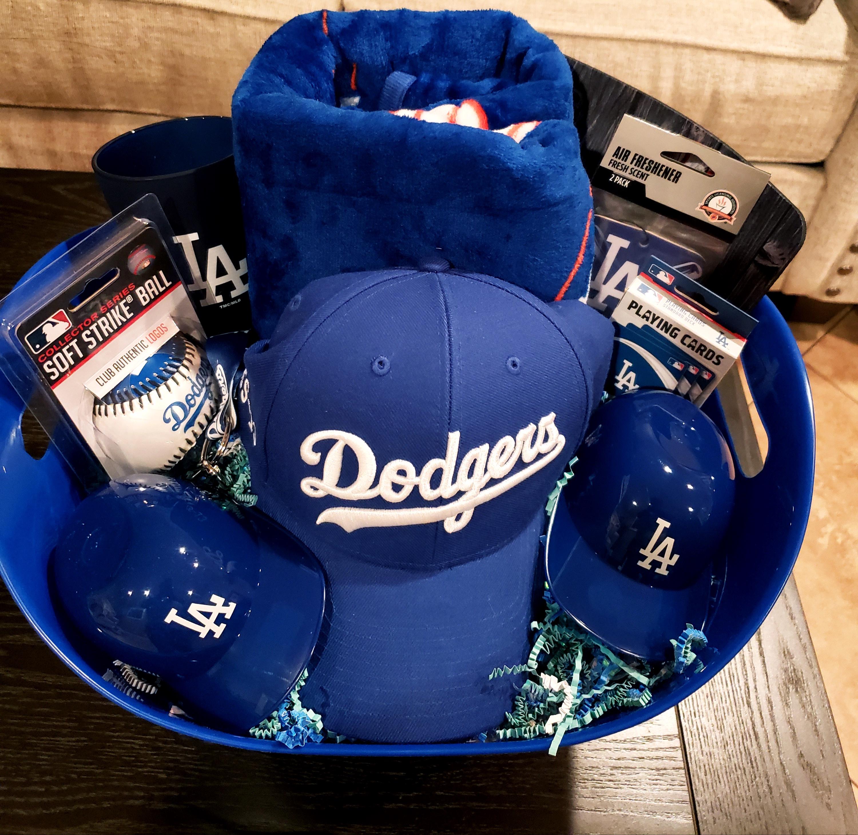 LA Dodgers Basket - Etsy