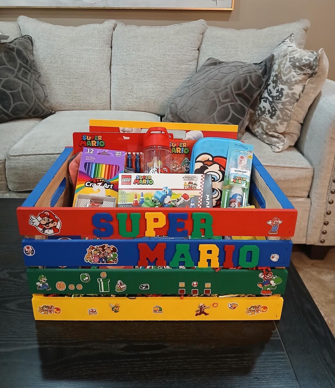 Super Mario Basket - Etsy