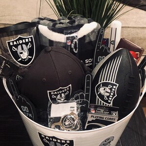 Raiders Basket - Etsy