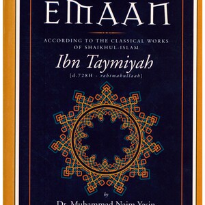 Book of Emaan Purple Edition ( Ibn Taymiyah ) by Dr. Muhammad Naim ...