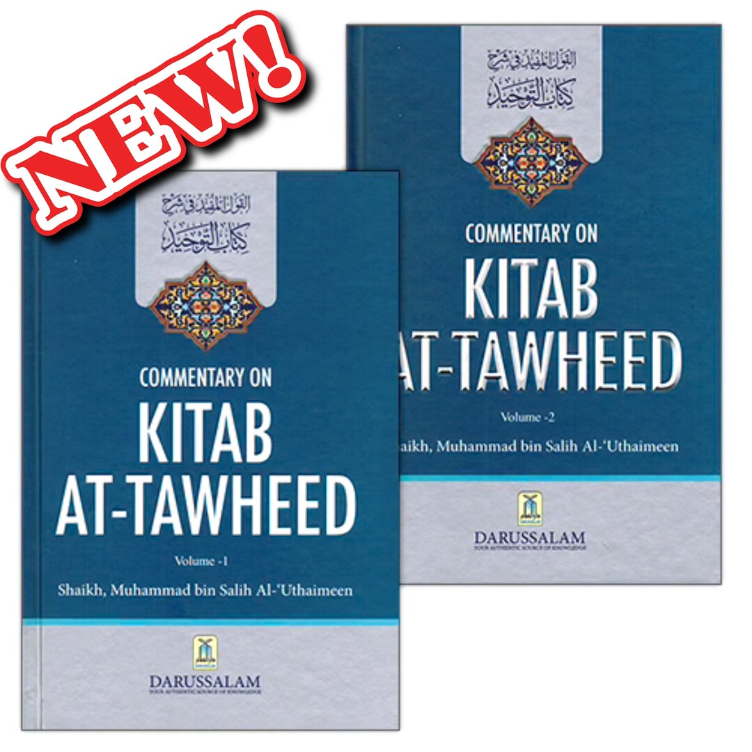 Commentary on Kitab at Tawheed 2 Vol Set by Muhammad Bin Salih Al ...