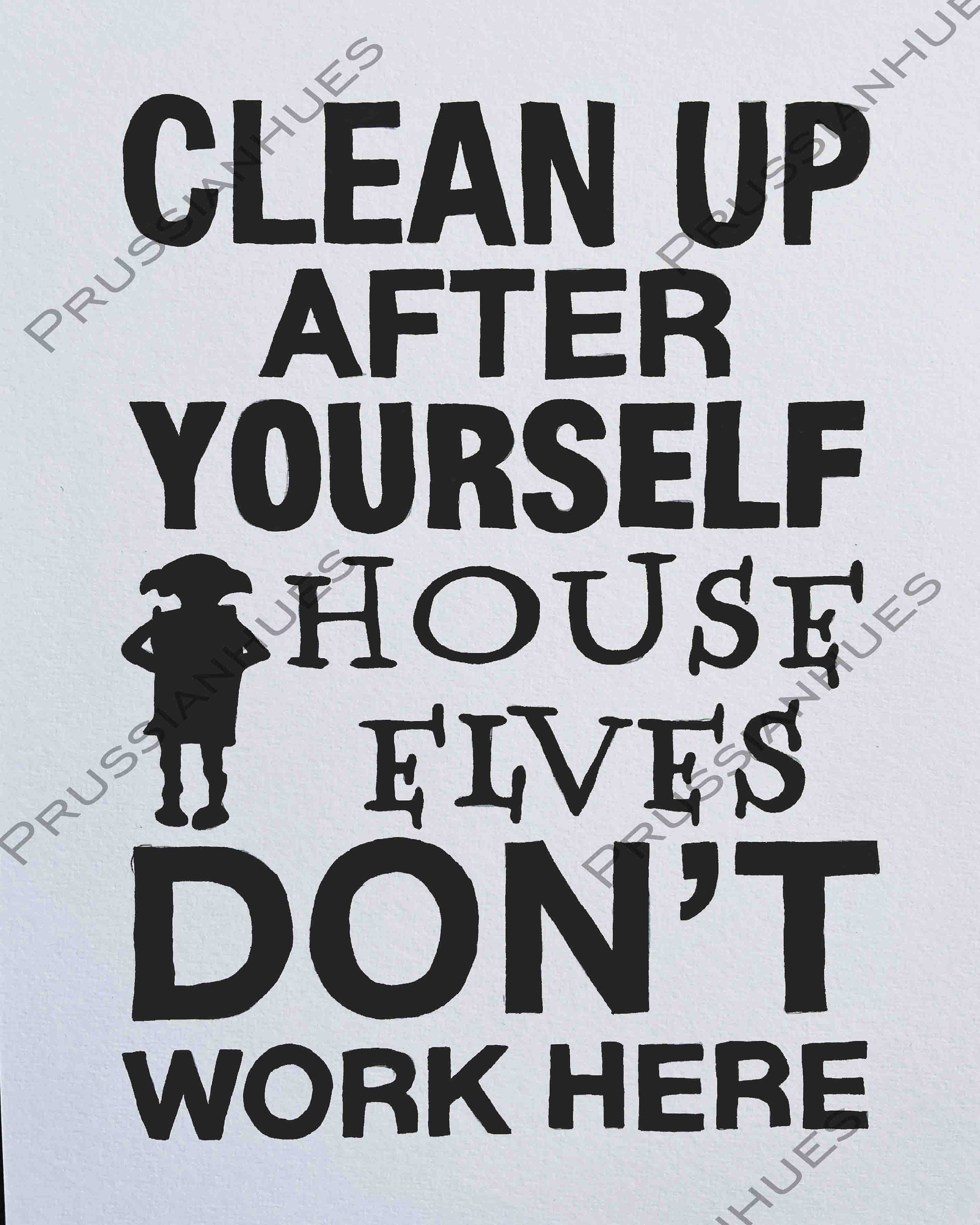 Harrypotter Dobby Poster Etsy