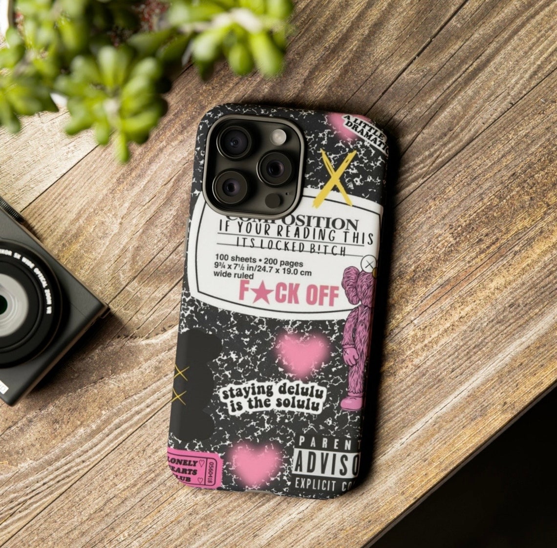 KAWS Composition Case - Etsy