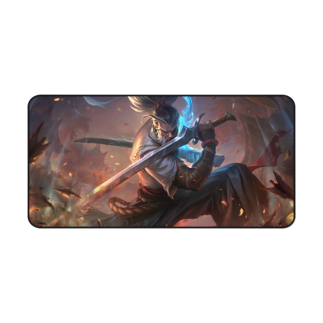Old Man Yasuo Themed Premium Mousepad, Foreseen Yasuo - Etsy