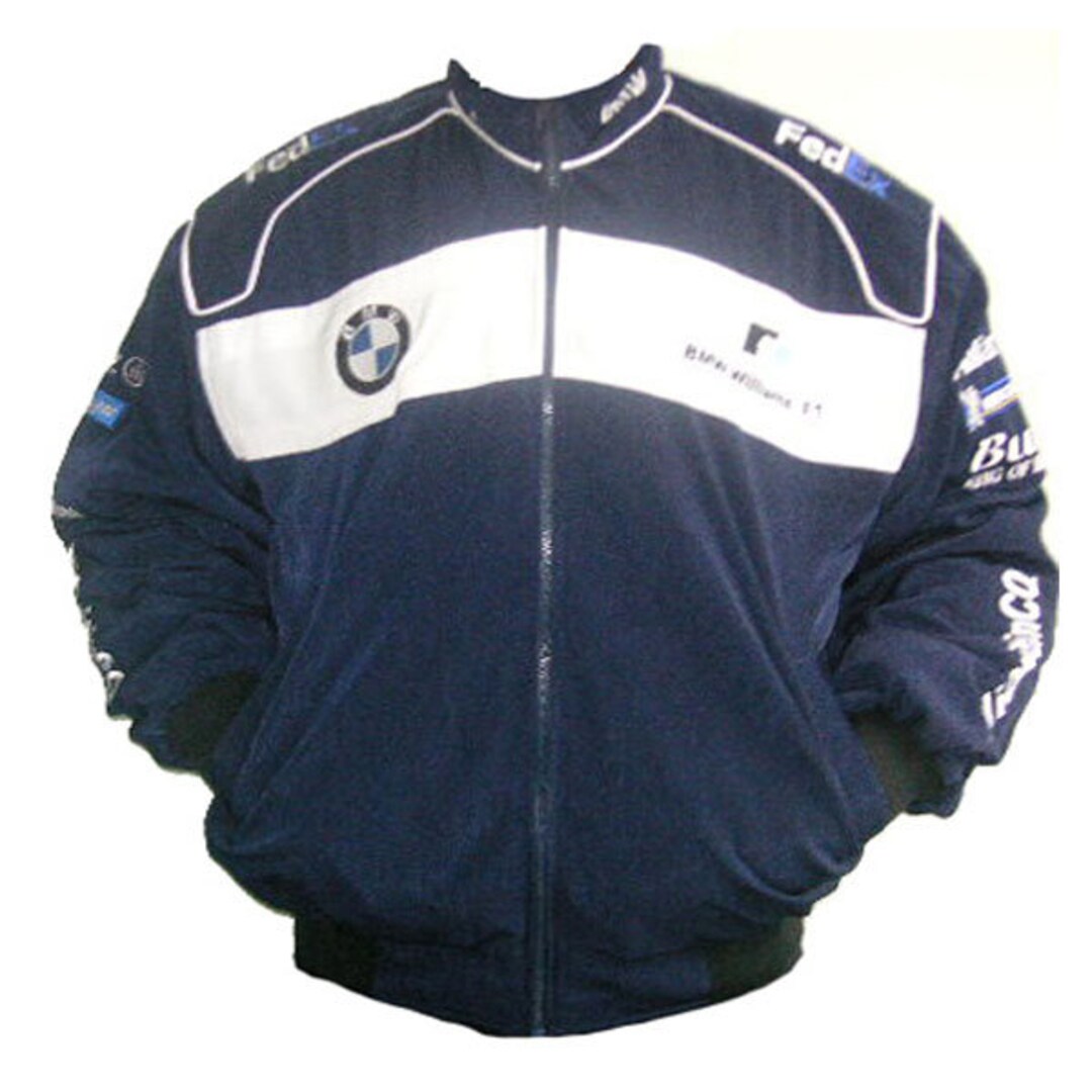 BMW F1 Williams Racing Jacket Black and Blue Racing Jacket Nascar ...
