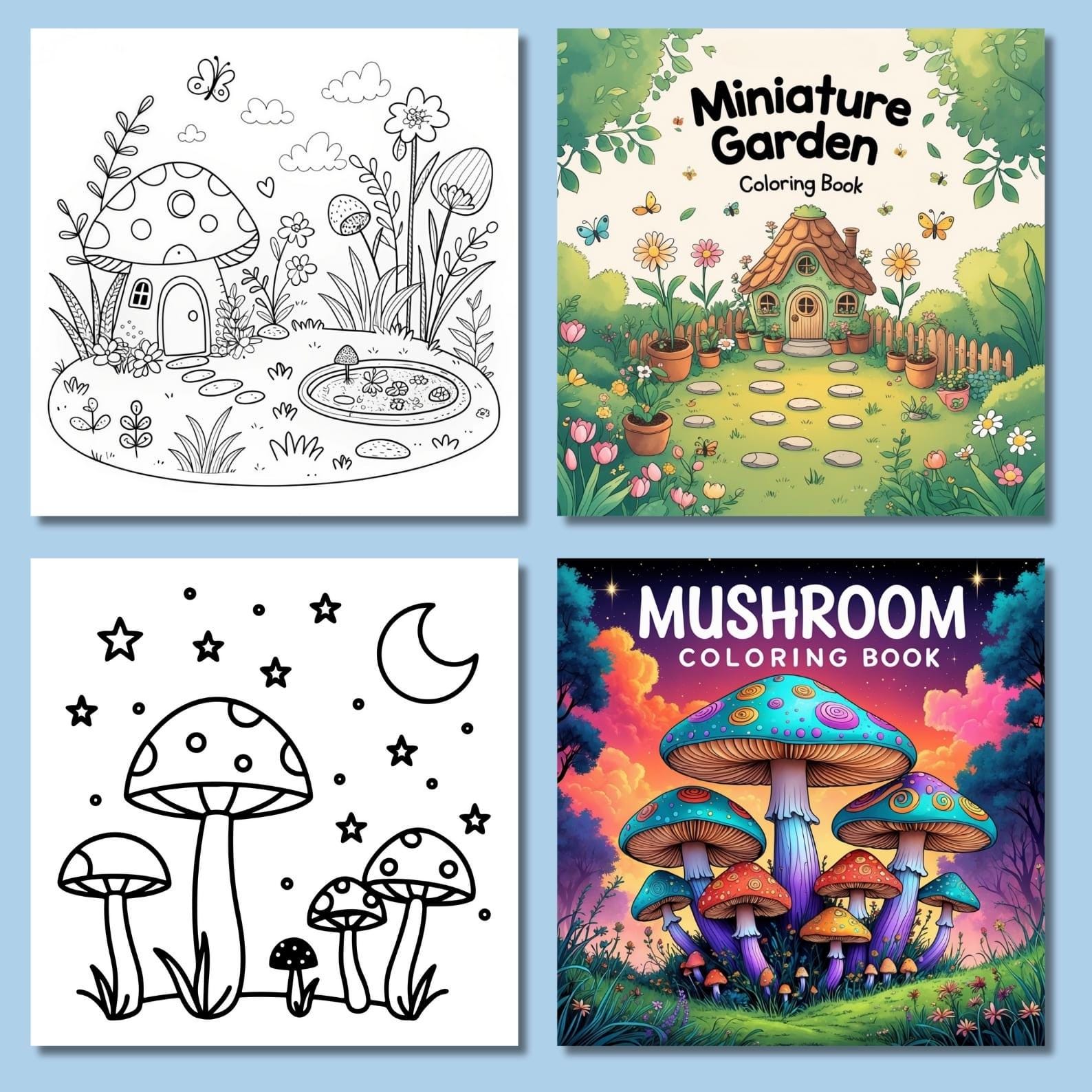 3000+ Coloring Pages Mega Bundle, Coloring Book Bundle, Girl Moments ...