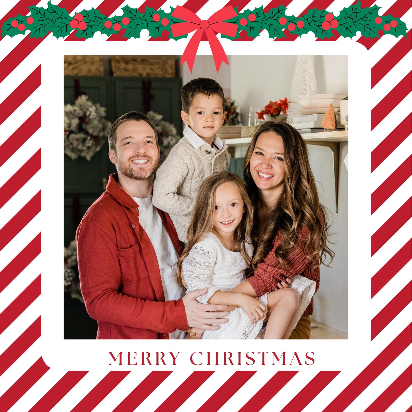 Photo Fridge Christmas Magnets Personalised Magnets Personalized Gift ...