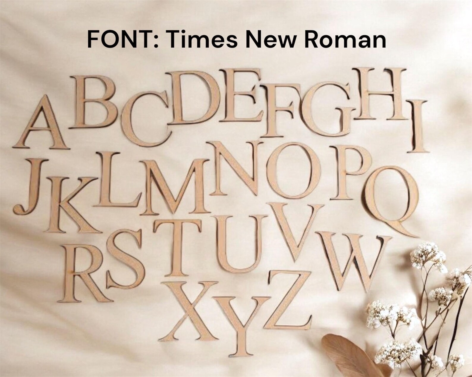 MDF Laser Cut Letters, Table Decoration, Mdf Wooden Letters, Blank ...