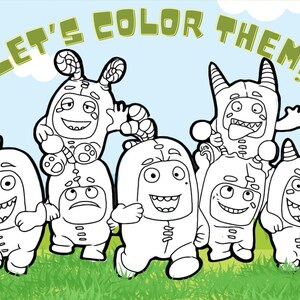 ODDBODS Busy Book Printable Educational Busy Books for Toddlers ...
