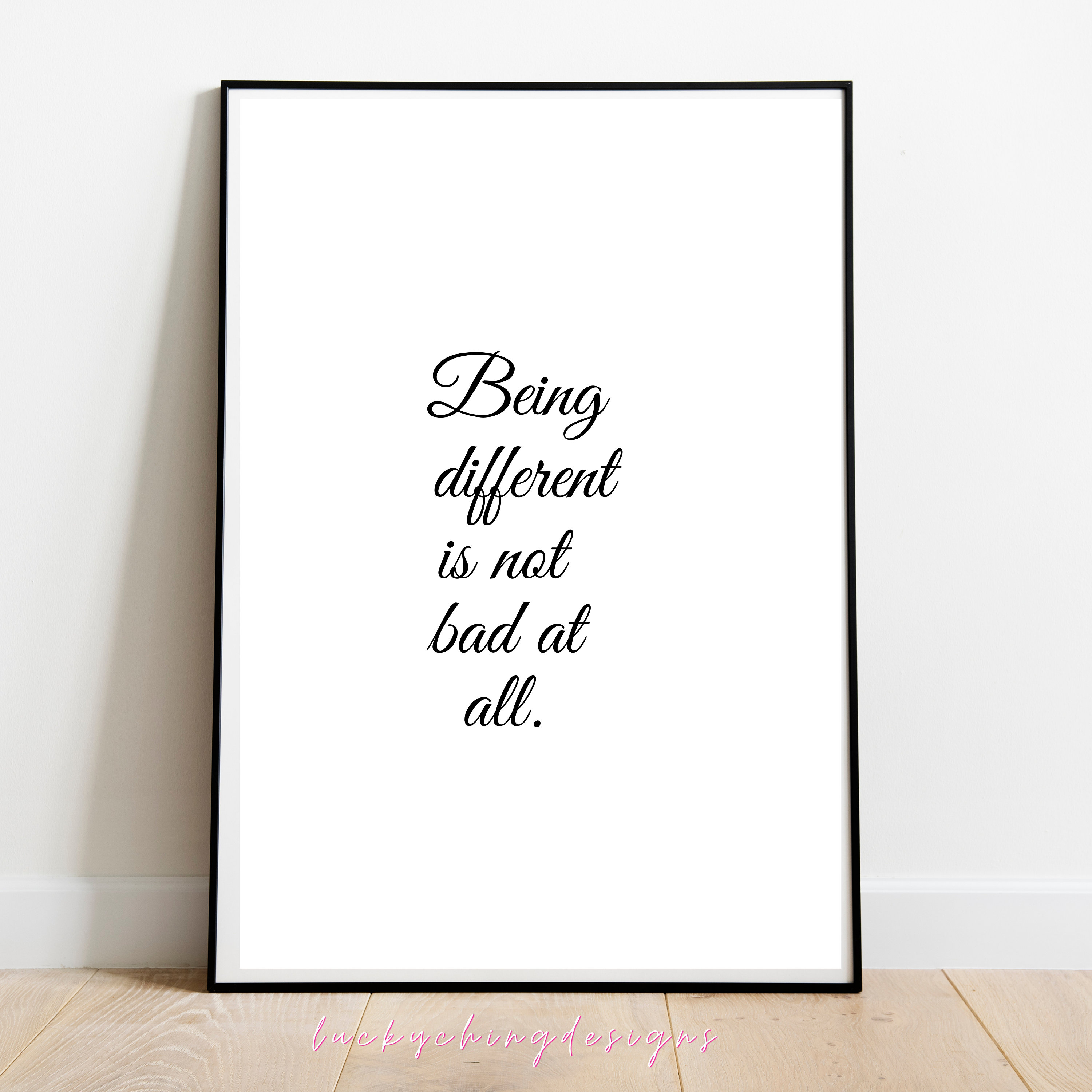 Quote Print,printable Quote,digital Download,quote Art Print,typography ...