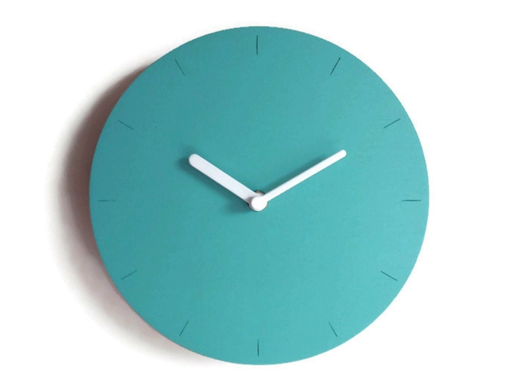 Chic Wooden Clocks With 12 Markings Simple Design for Minimalist Wall ...