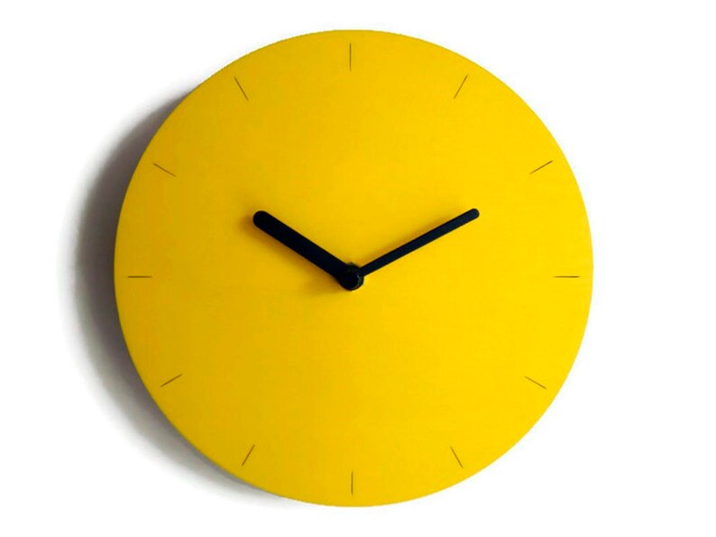 Chic Wooden Clocks With 12 Markings Simple Design for Minimalist Wall ...