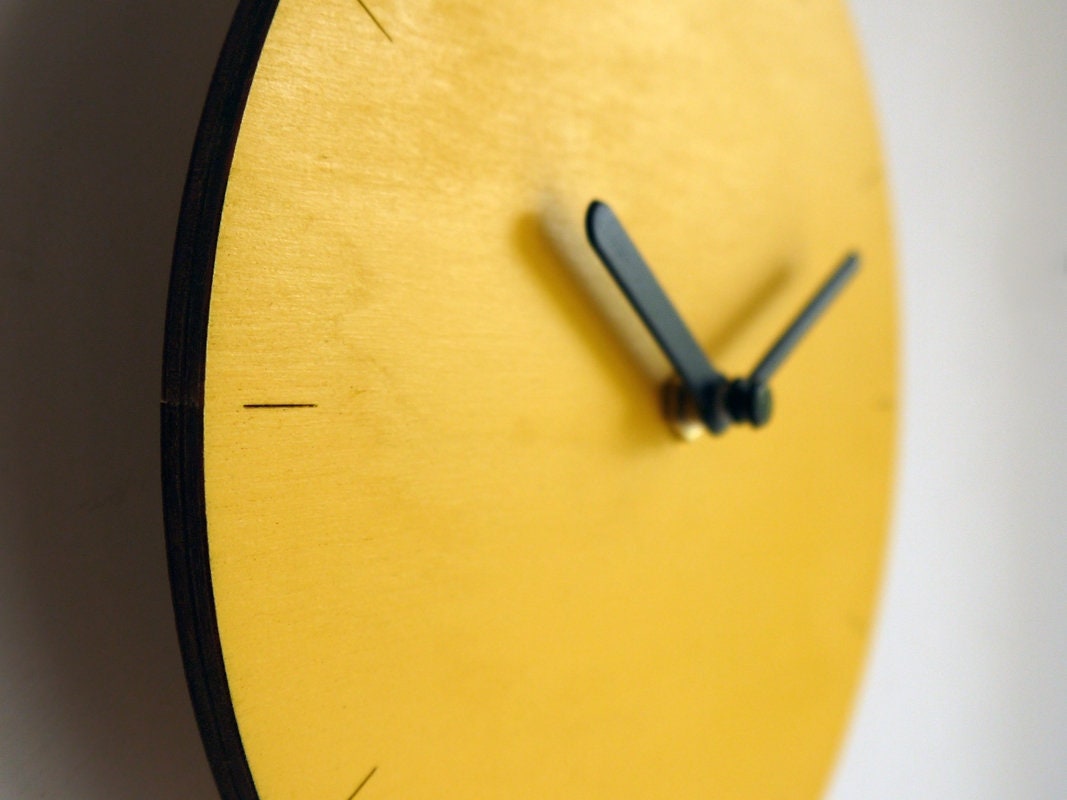 Chic Wooden Clocks With 12 Markings Simple Design for Minimalist Wall ...