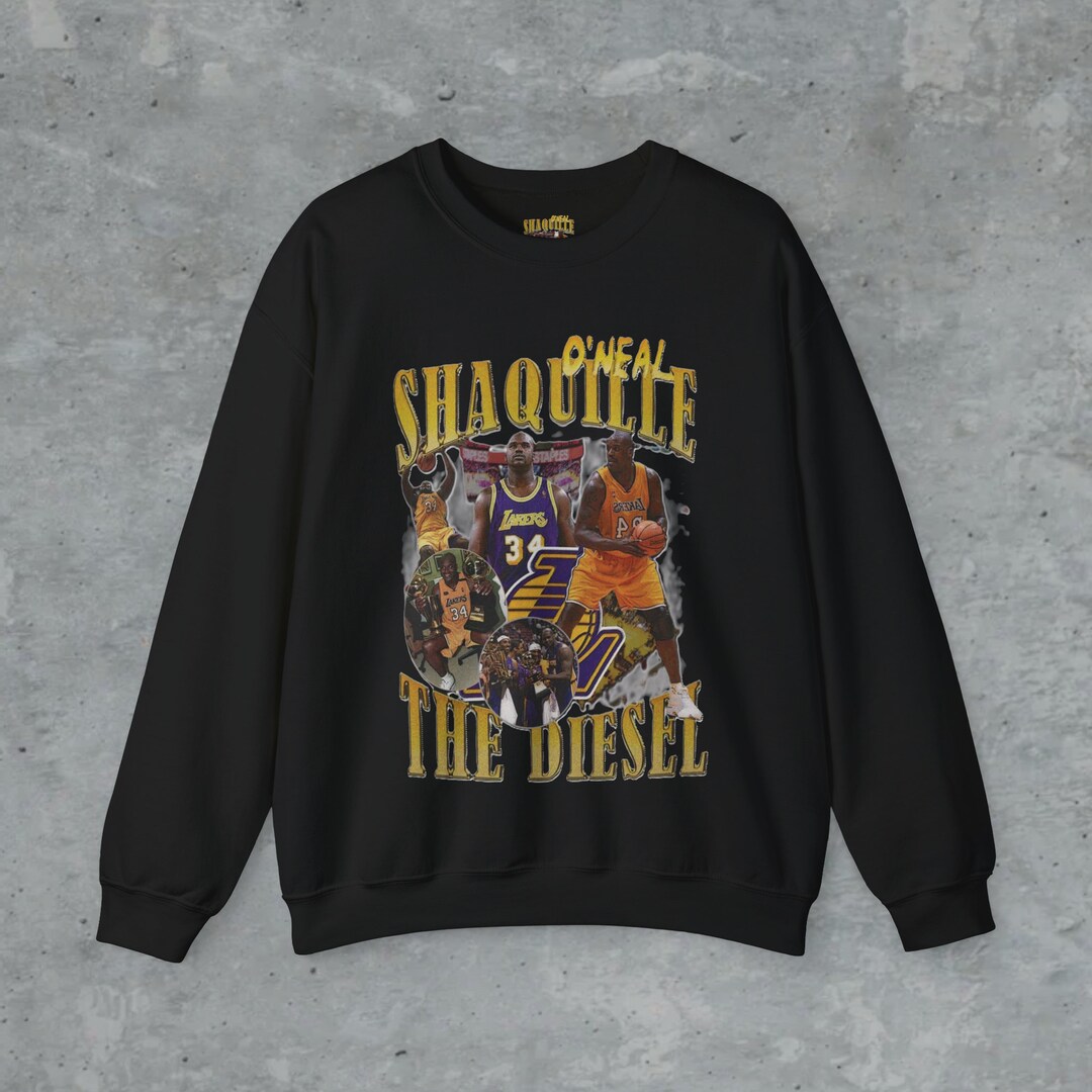 Shaquille O'neal Orlando Sweater Classic 90s Graphic Sweatshirt Vintage ...