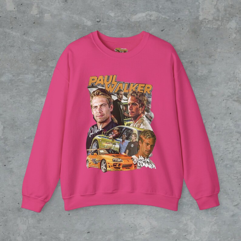 Retro Paul Walker Sweater-paul Walker Tshirt,paul Walker T-shirt,paul ...