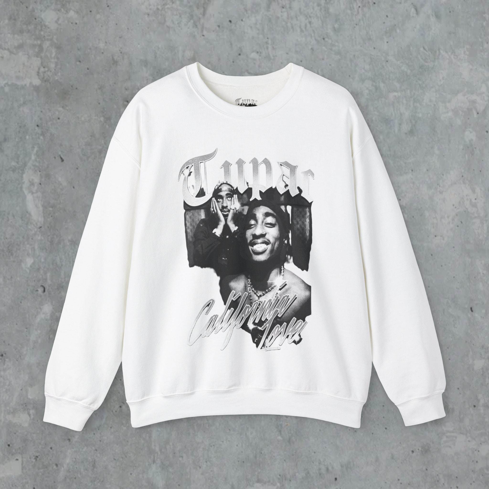 Tupac Sweatshirt 2pac Vintage Sweatshirt Retro Music Sweatshirt All ...