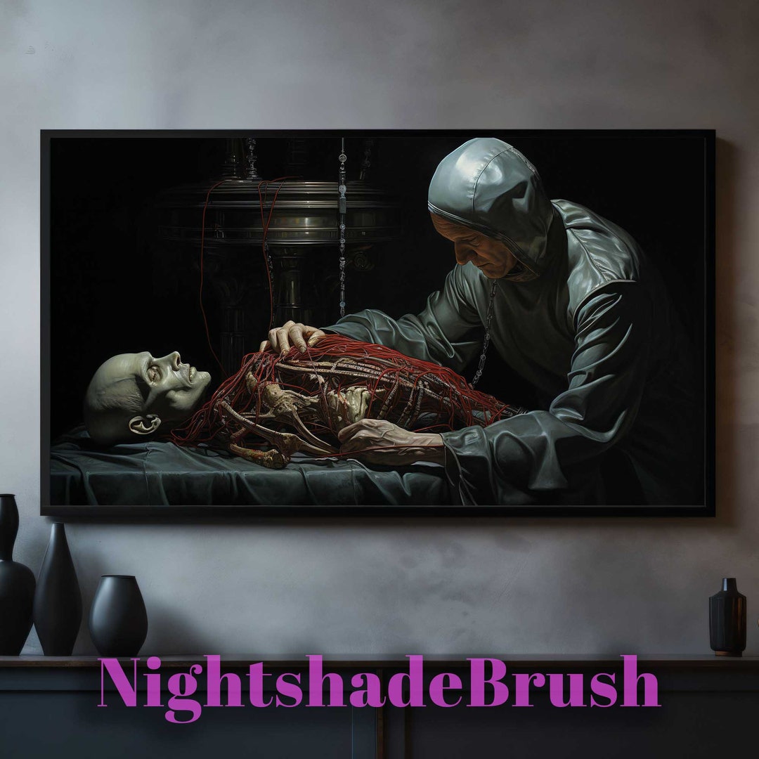 Gothic Surgeon Frame TV Art Digital Download Gothic Doctor TV ...