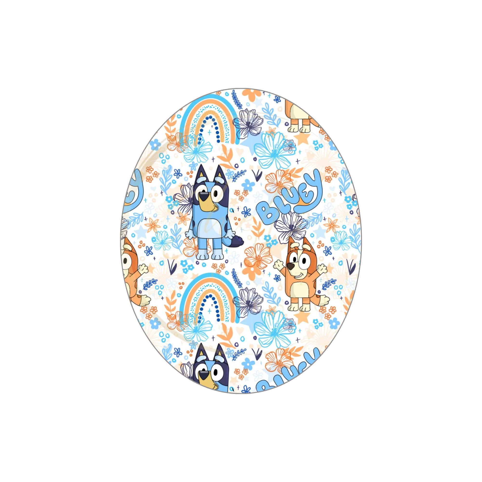 Bluey CGM Adhesive Patch / Diabetes Patch / Kids Diabetes Patch / Kids ...