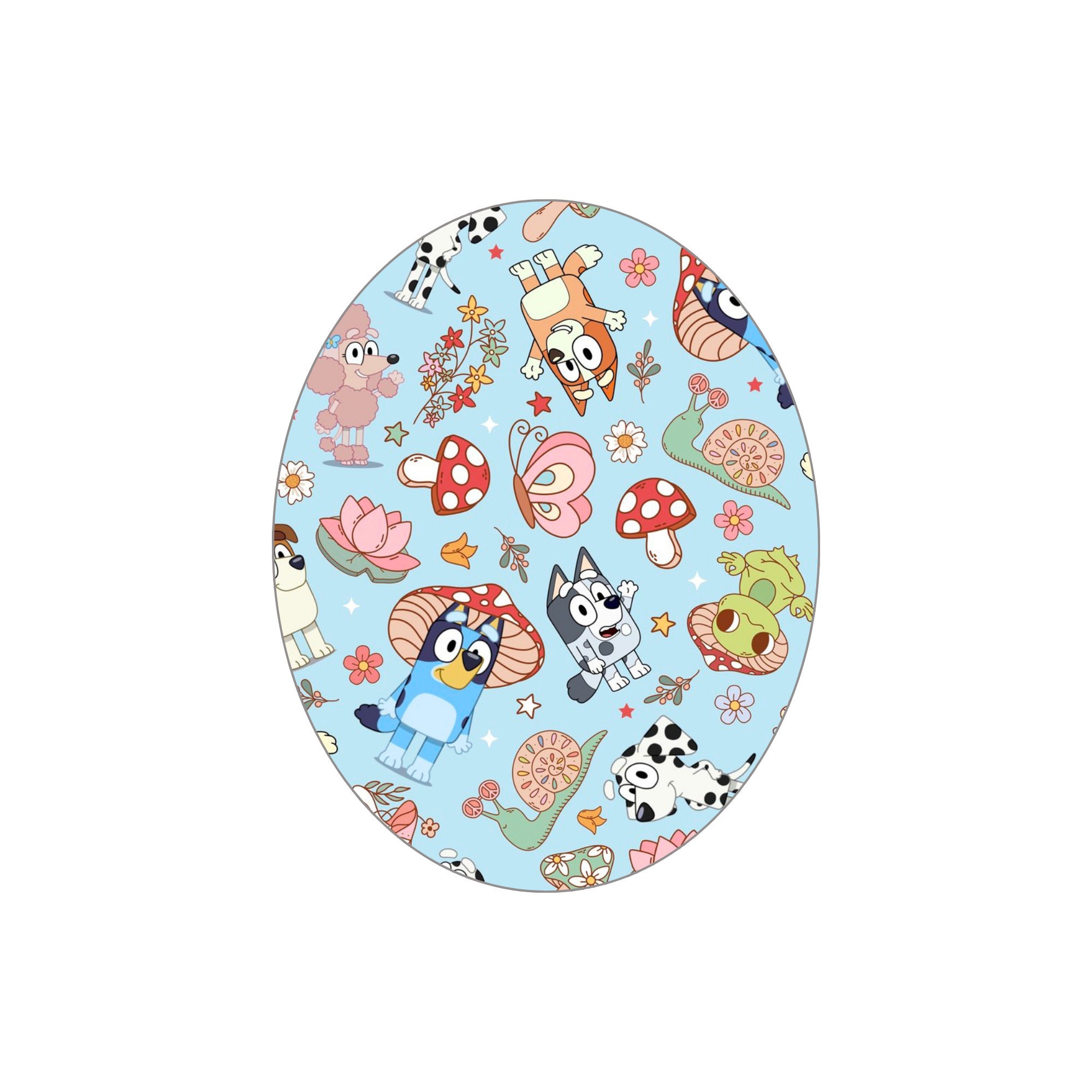 Bluey CGM Adhesive Patch: Kids Diabetes Medtronic Dexcom Libre - Etsy