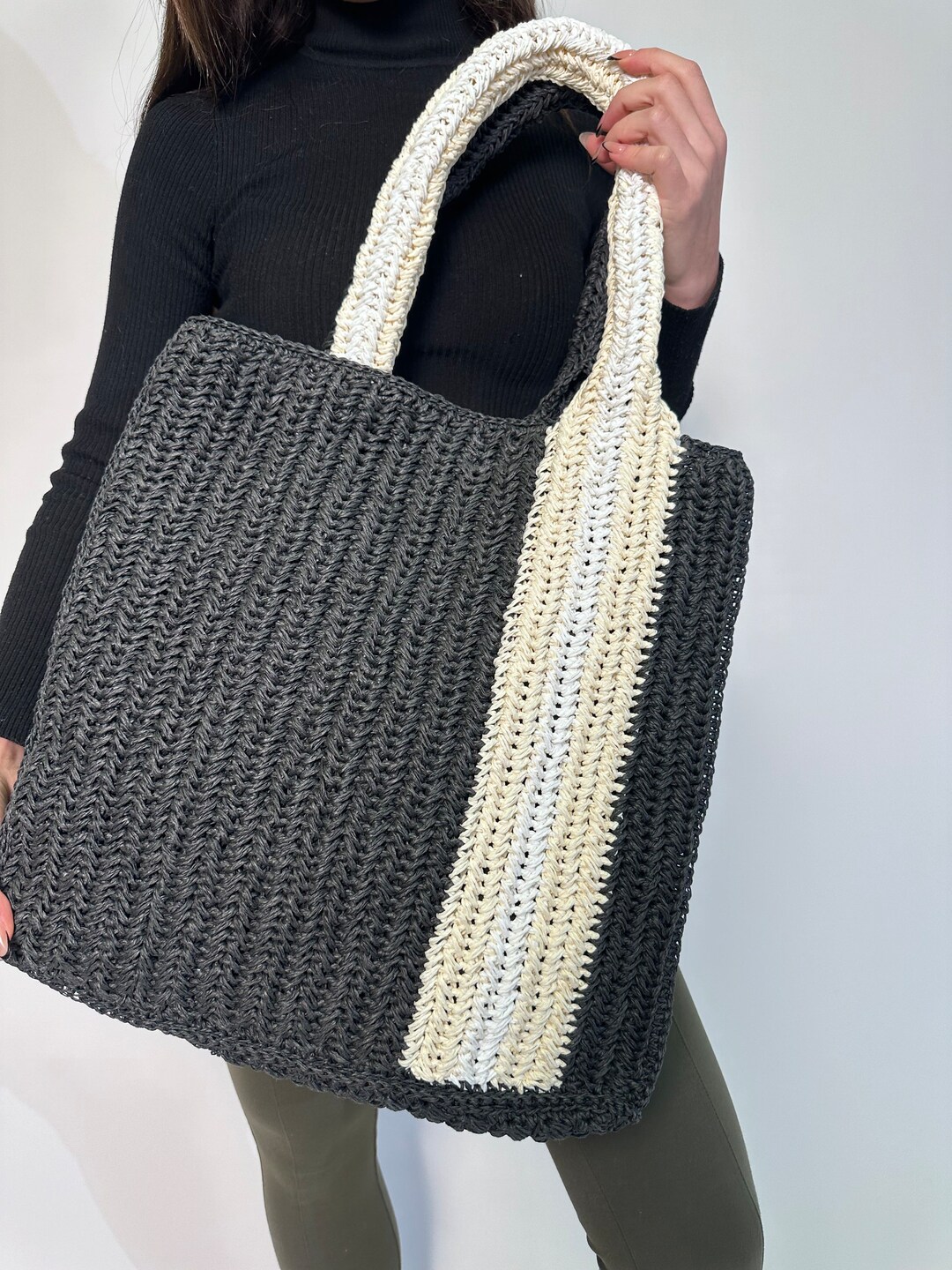 Paper Rope Bag, Handmade Paper Rope Bag, Molae, Summer Women Bag ...