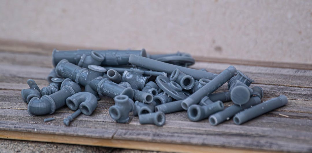 DIY Piping Set in G/O/S/HO/TT/N (1/22.5, 1/48, 1/64, 1/87, 1/120, 1/160 ...