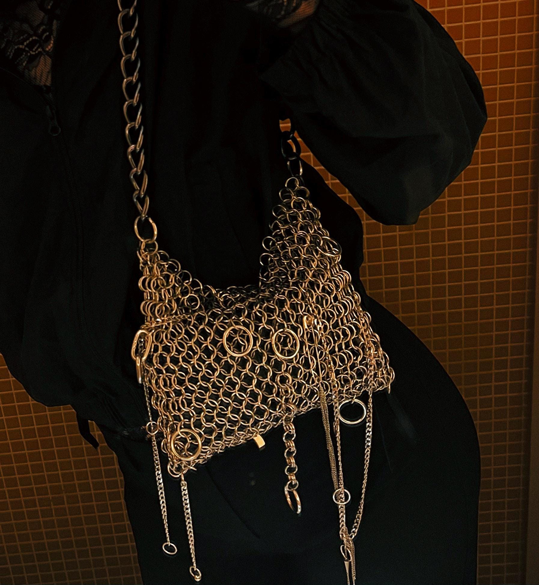 Battle Chainmail Bag - Etsy