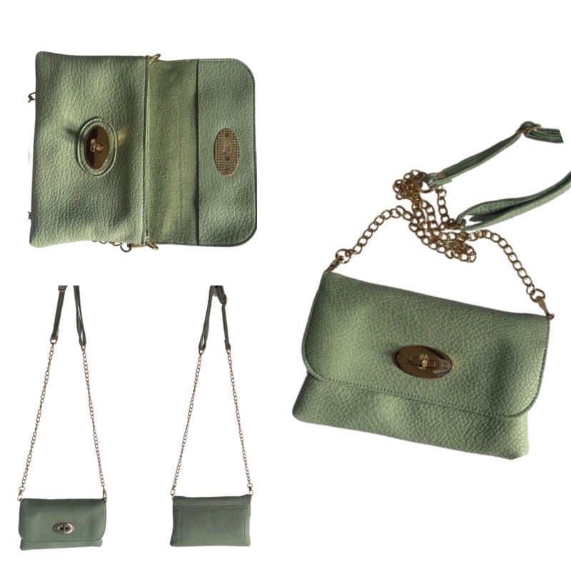 Mint Green Bag - Etsy