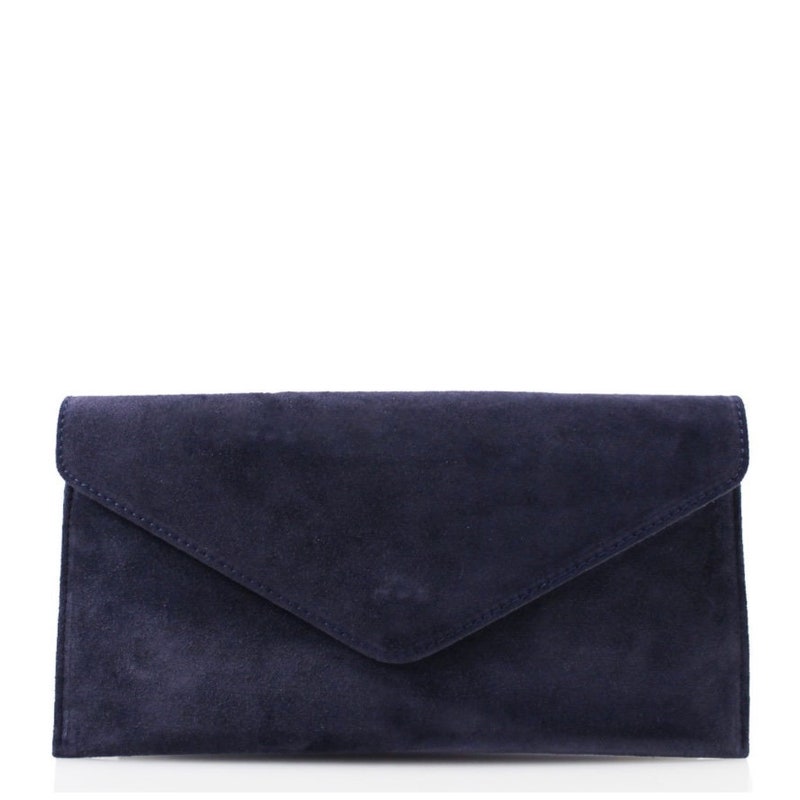 Navy Blue Clutch - Etsy