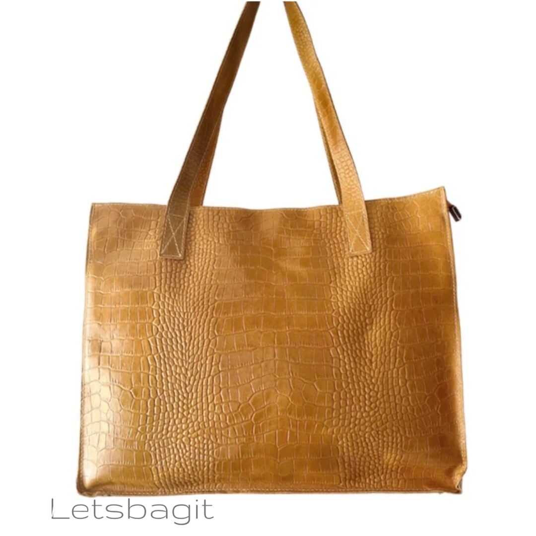 Mustard Yellow Leather Bag / Mustard Shoulder Bag / Genuine Leather ...