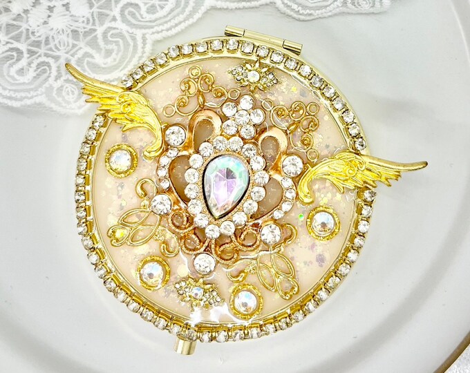 Magical Girl Transformation Compact Mirror Hand Mirror Magic Mirror ...