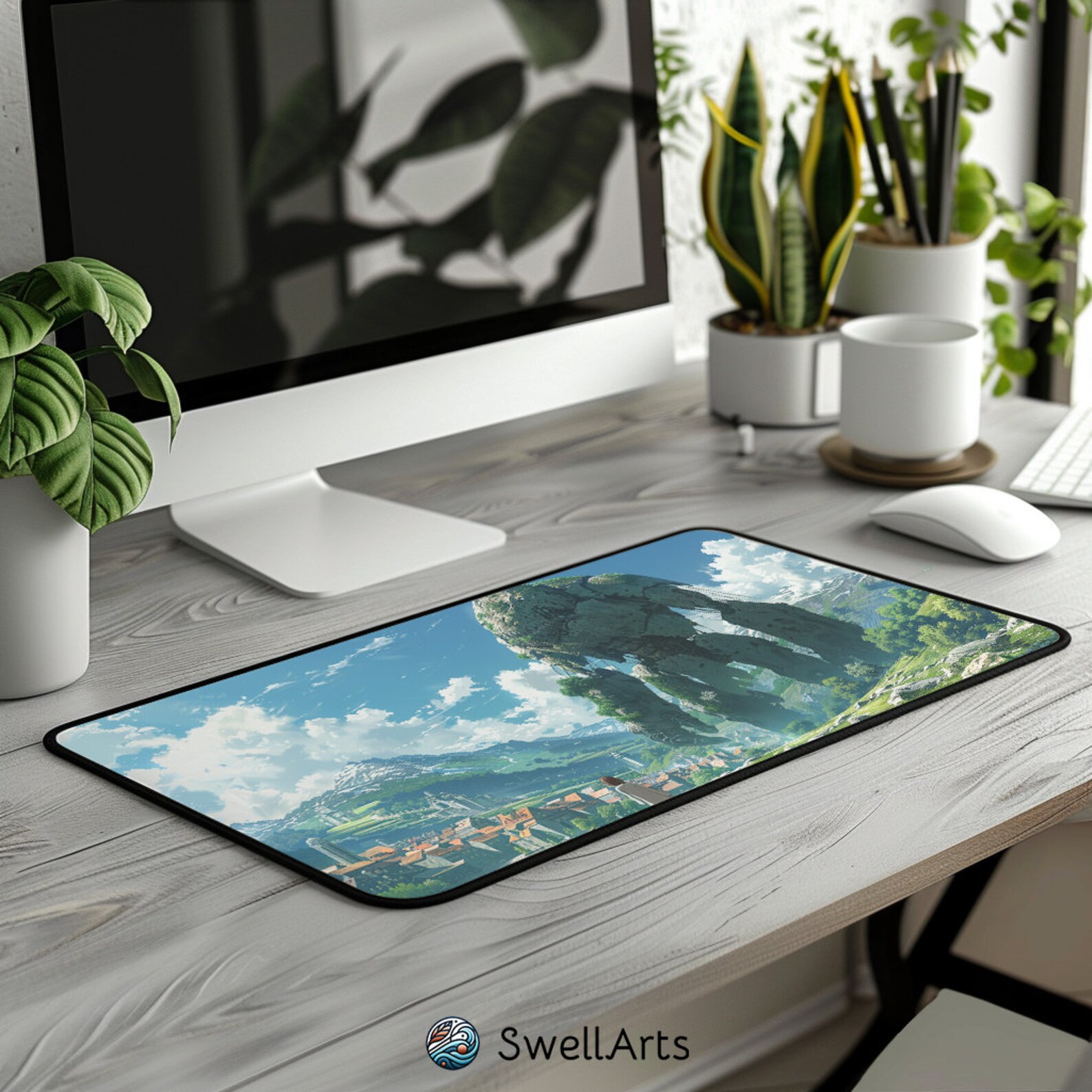 Giant Golem Desk Mat in Anime Style for Women and Men Ideal for Gifts ...