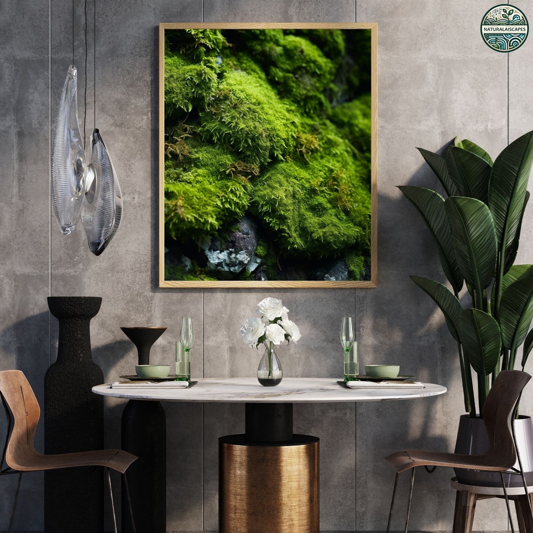Nature's Mantle: the Verdant Cascade - Etsy