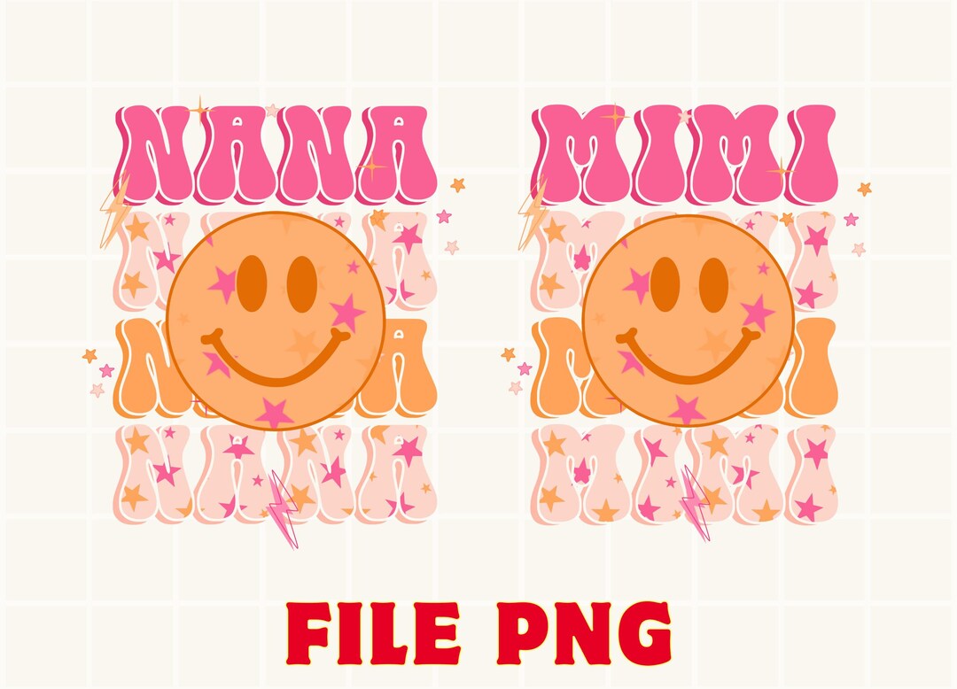 Retro Mama Mimi PNG, Sublimation, Mimi Png, Mimi Mama Png, Mothers Day ...