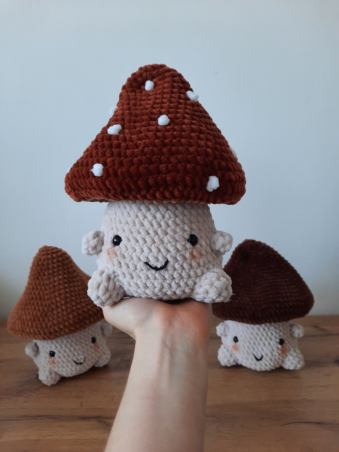 The Big Mushroom Crochet Pattern PDF by Filomena - Etsy