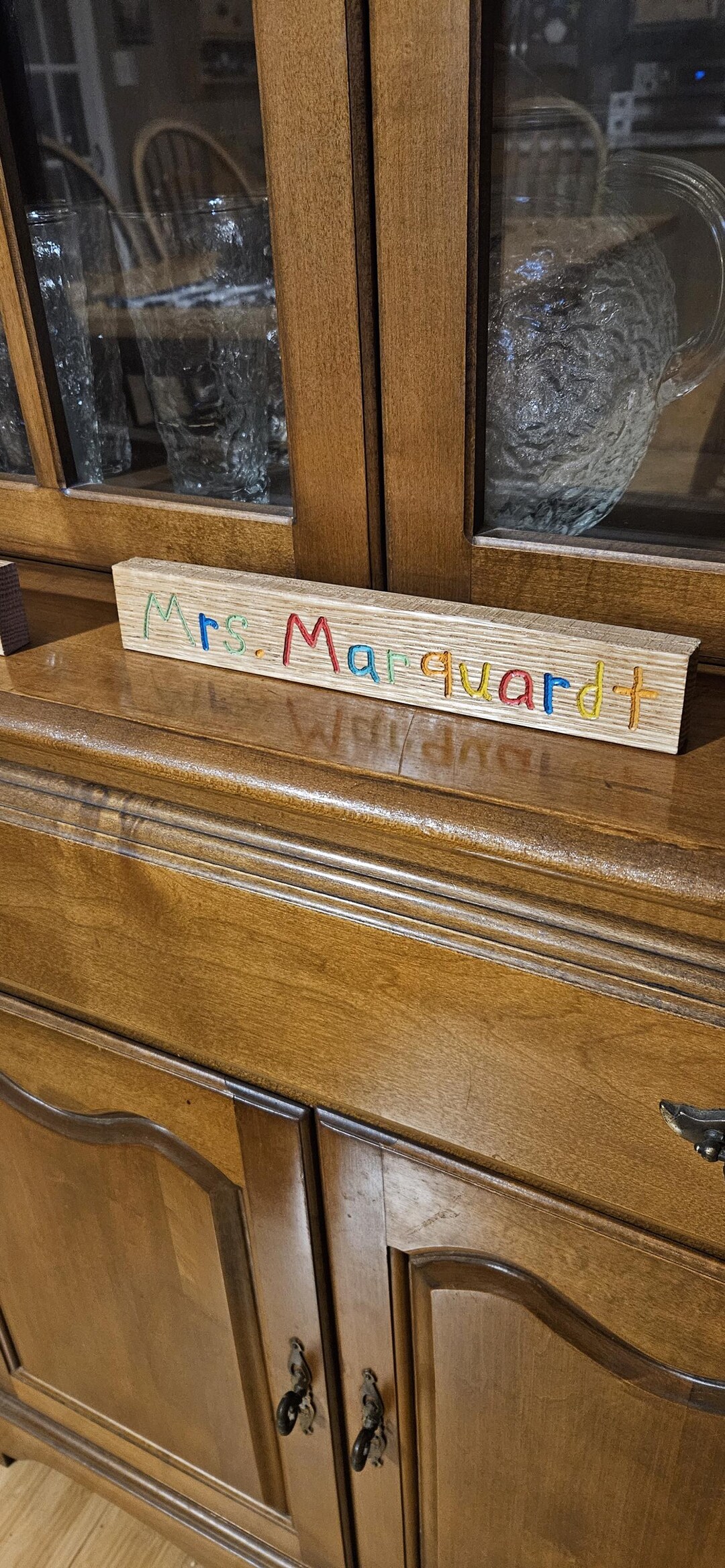 Custom Name Plates Made From Oak Wood! - Etsy