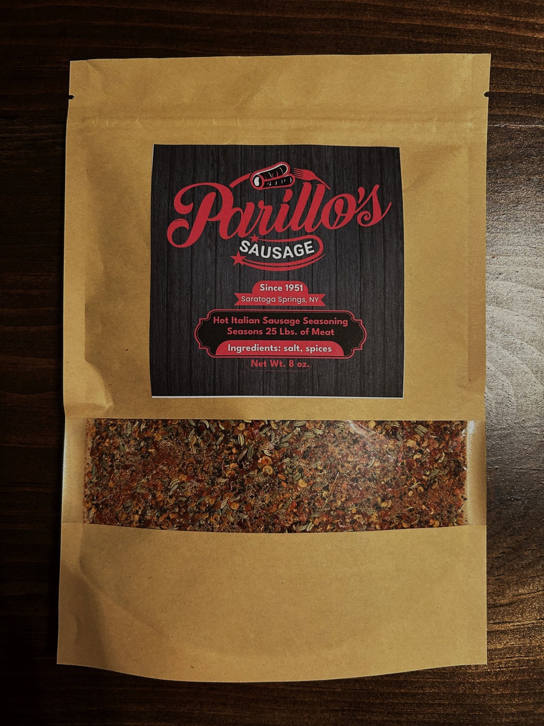Parillo's Sausage HOT Italian Seasoning Pack - Etsy