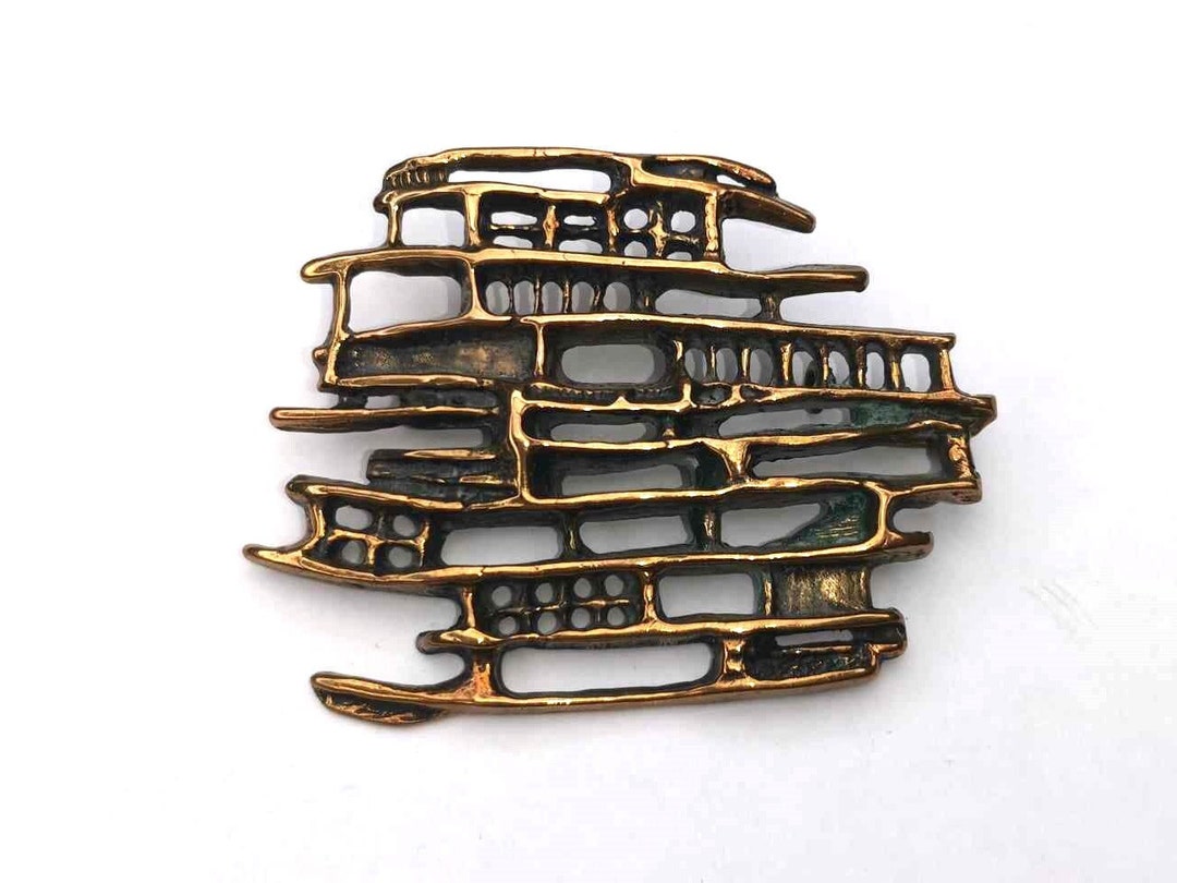 David Andersen Necklace Pendant Vtg Design Norway Bronze UNI D-A ...
