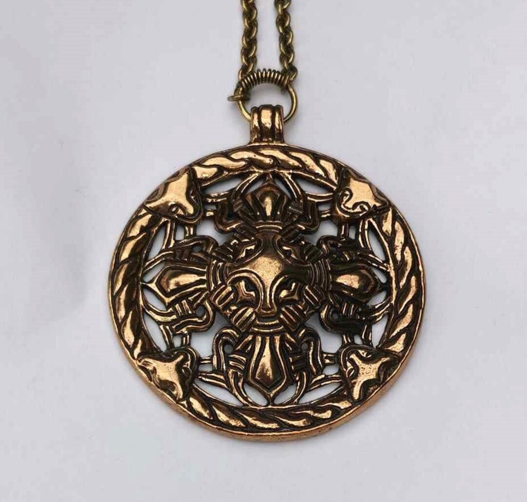 Kalevala Koru Viking Age Bronze Necklace Finnish Nordic Design Pendant ...