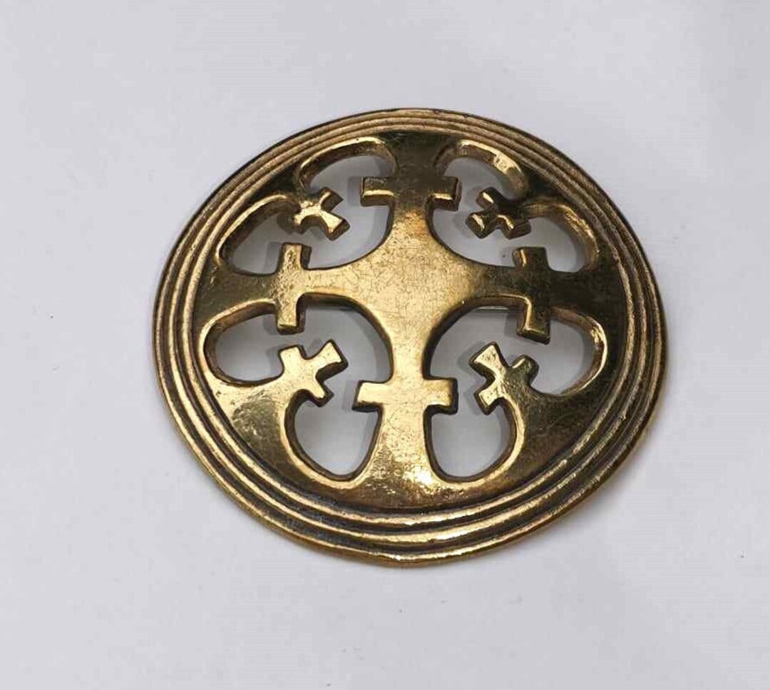 Kalevala Koru Pin Viking Age Bronze Brooch Finland Nordic Design ...