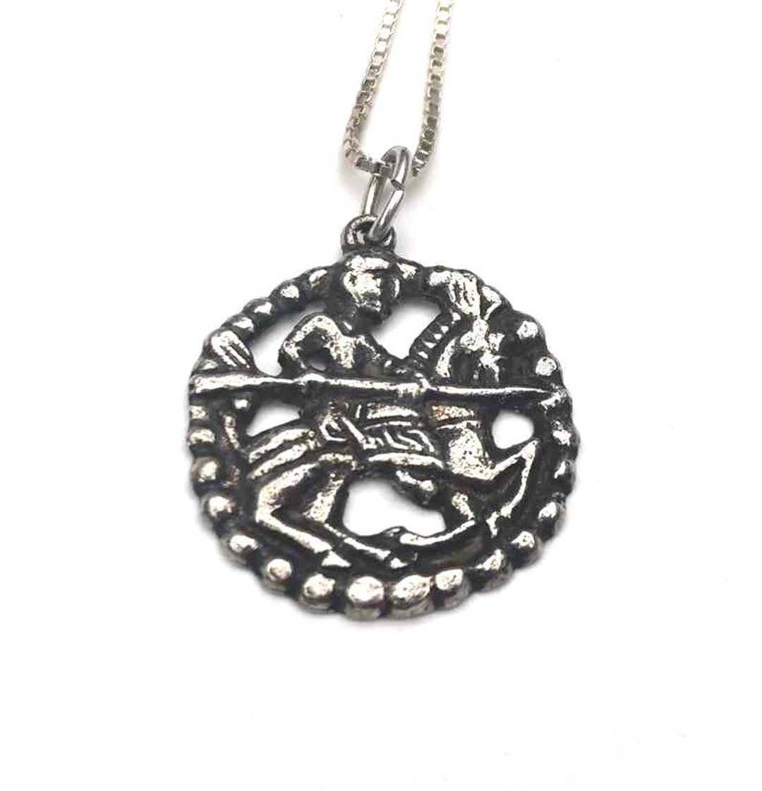 David Andersen Necklace Pendant Viking Age Norway Sterling Silver 925s ...