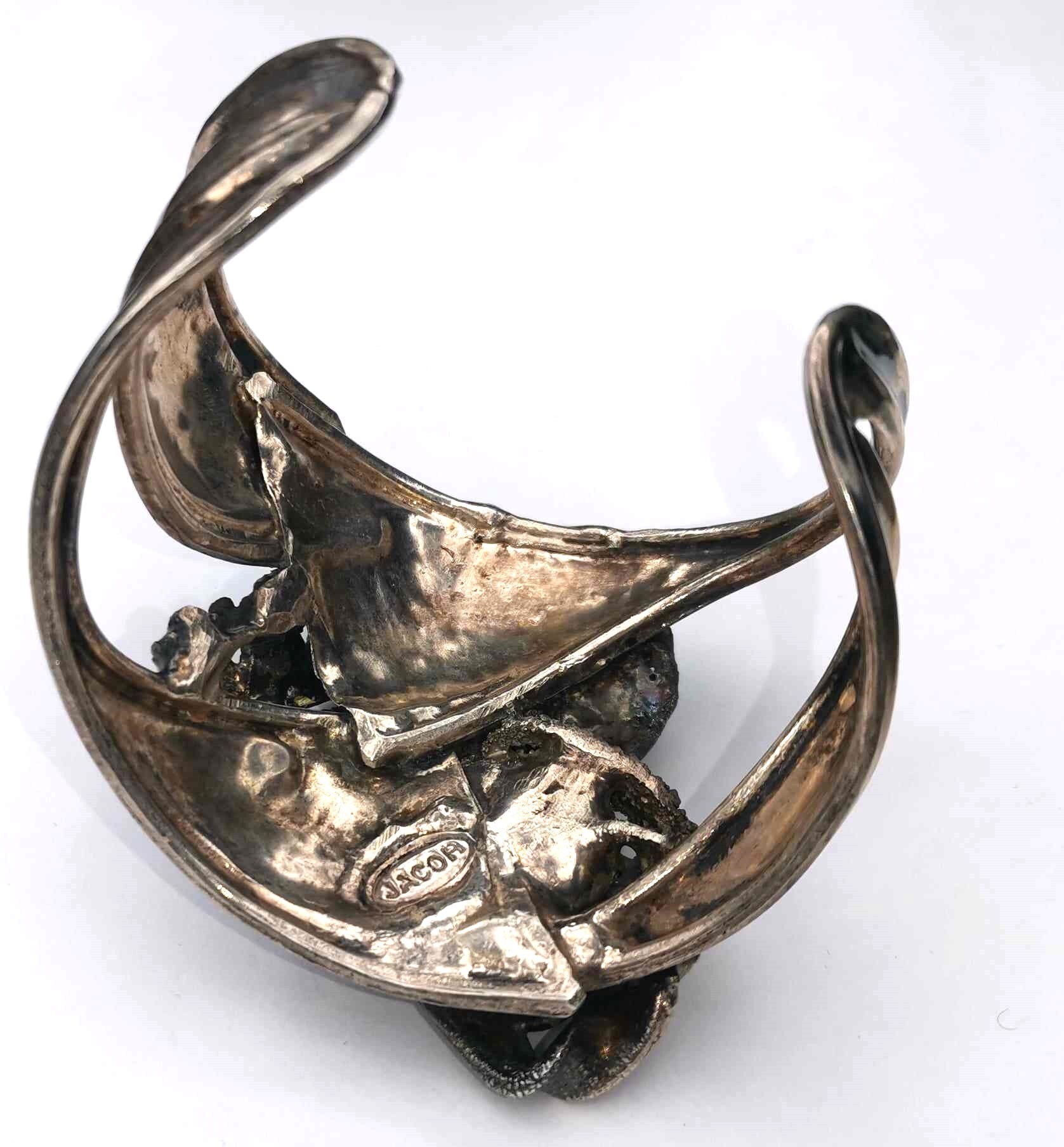 Jacob Hull Bracelet Denmark Vtg 1970s Bangle Cuff Scandinavian Danmark ...