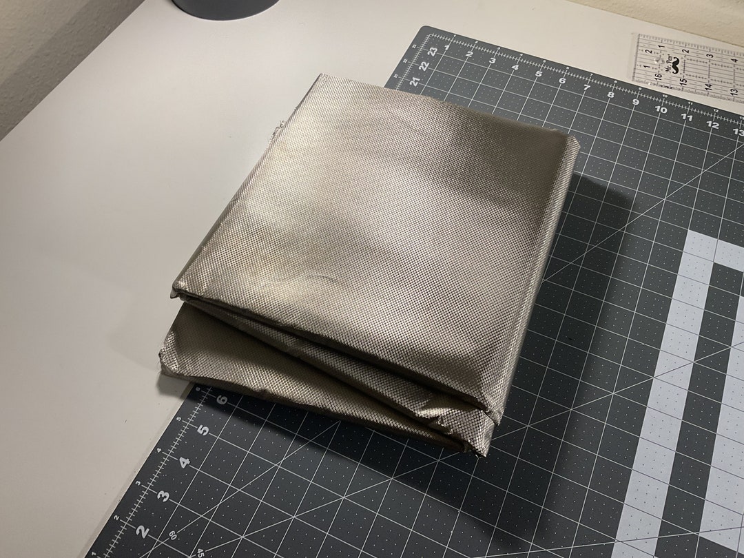 43wide Faraday Fabric by Yard / Block Signal 5g Wifi Rfid Bluetooth Emf ...