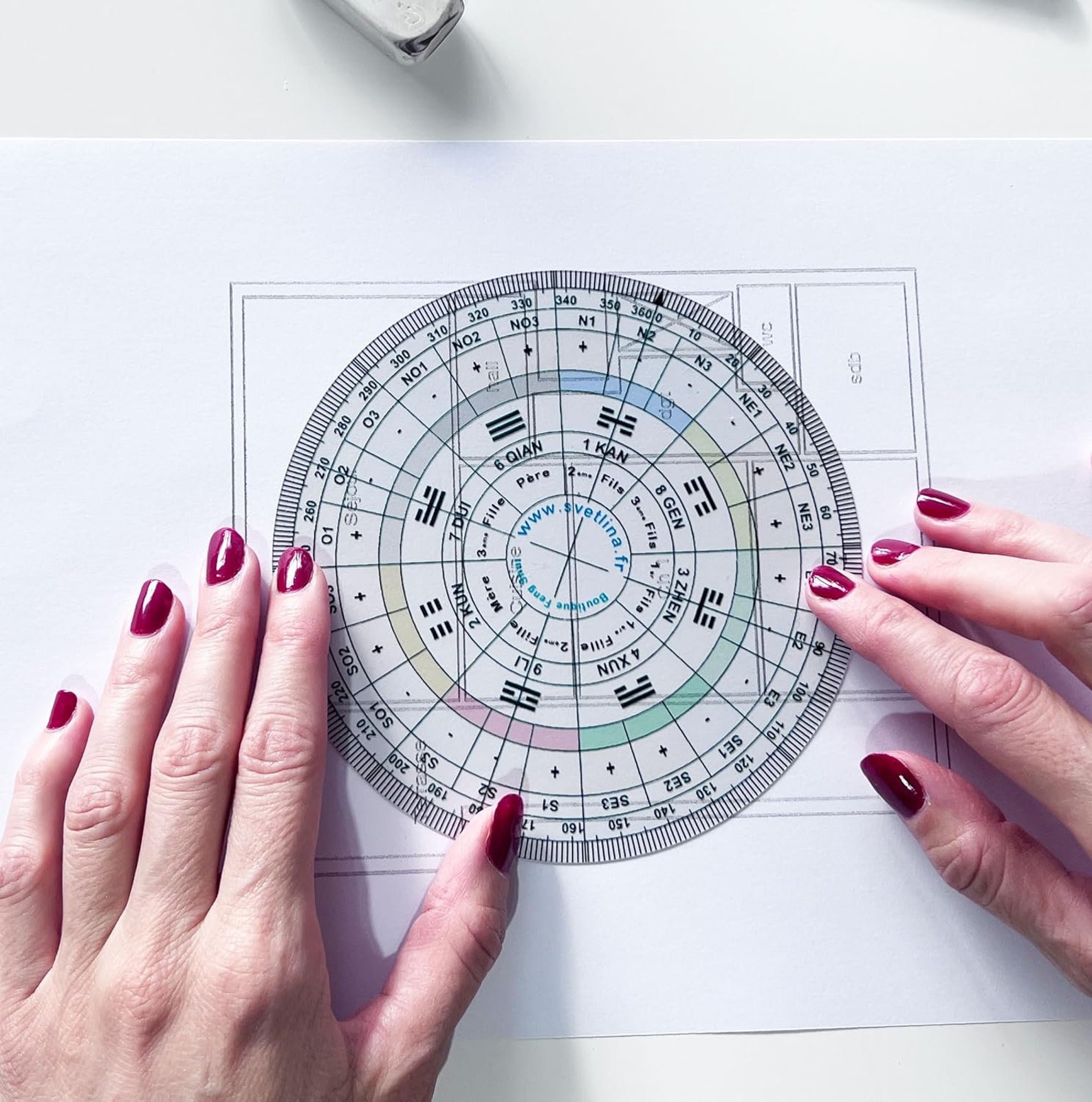 Simplified Traditional Luo Pan - Feng Shui Accessory Compass ...